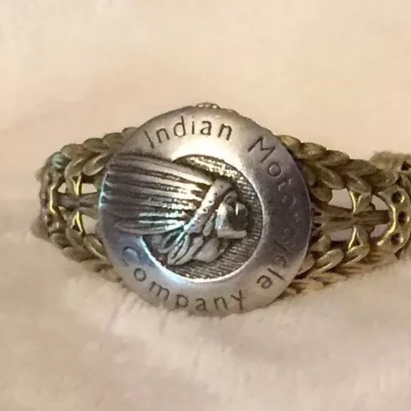 Indian Motorcycle | Jewelry | Artisian Bracelet Indian Motorcycle Metal ...